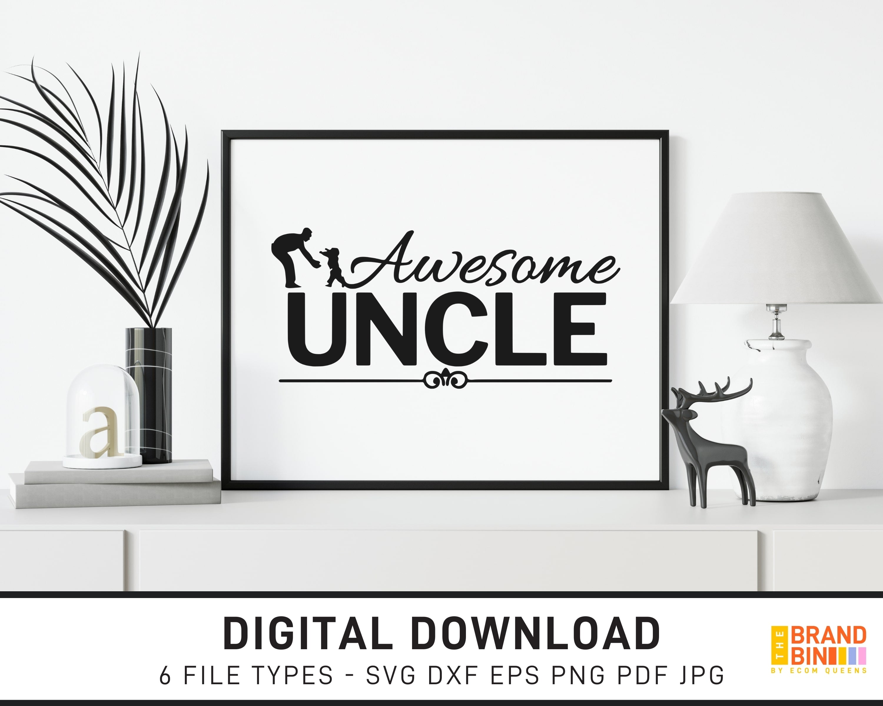 Awesome Uncle - SVG Digital Download – The Brand Bin