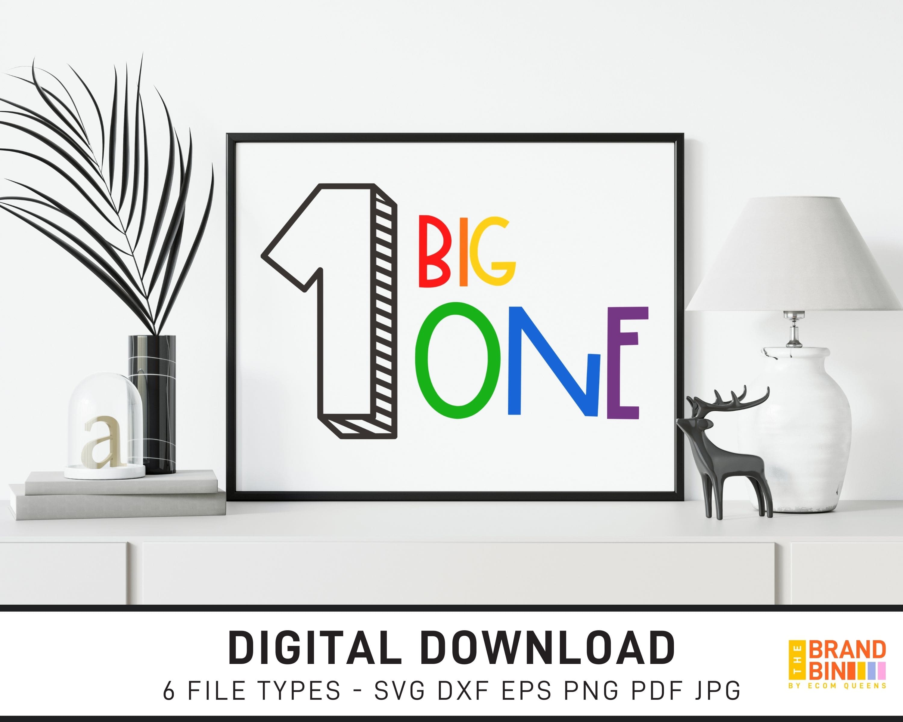 Big One - SVG Digital Download – The Brand Bin