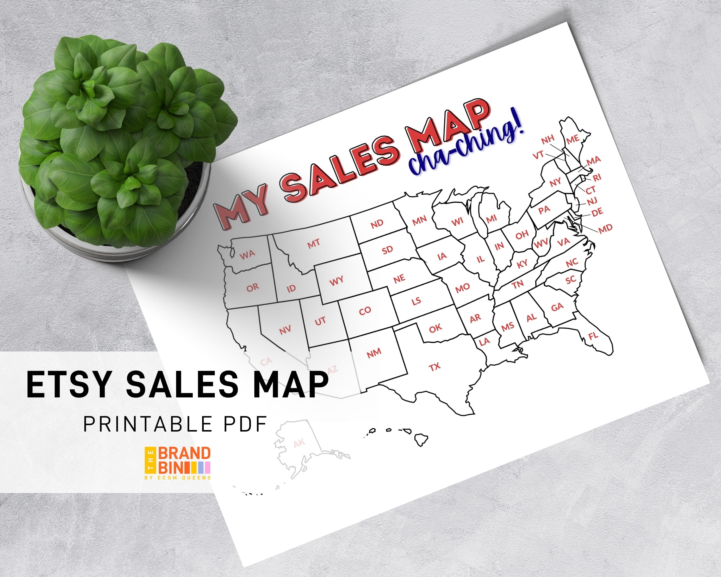 Etsy Sales Map Printable – The Brand Bin
