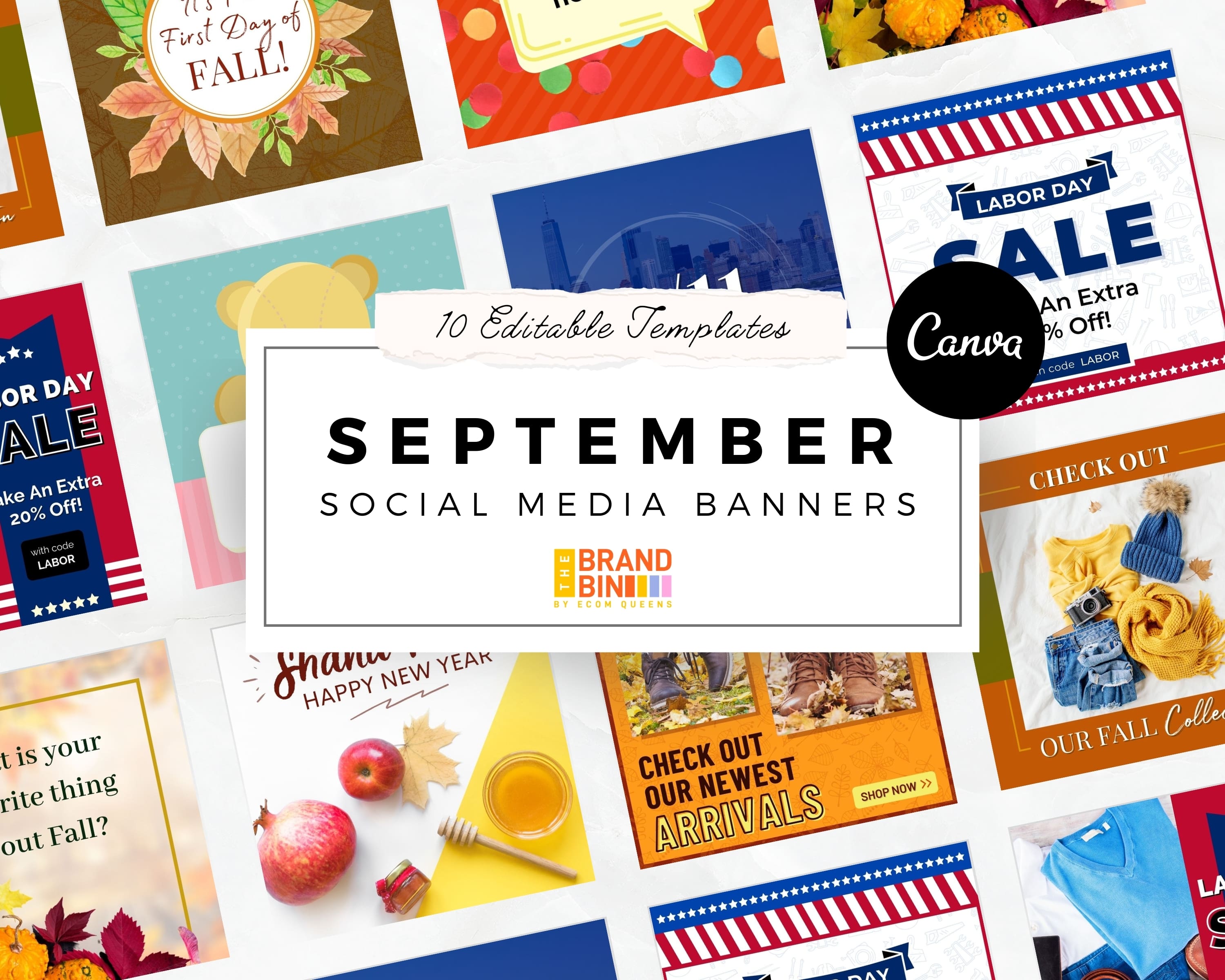 September Social Media Banners – The Brand Bin